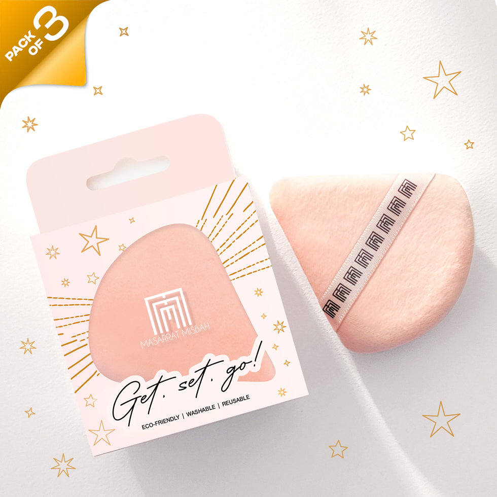 Get. set. go - Puff Trio - Makeup Puff Sponge – MasarratMakeup
